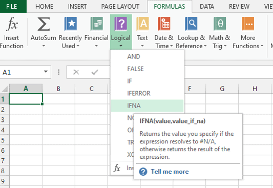 How To Use The Ifna Function In Excel Efinancialmodels